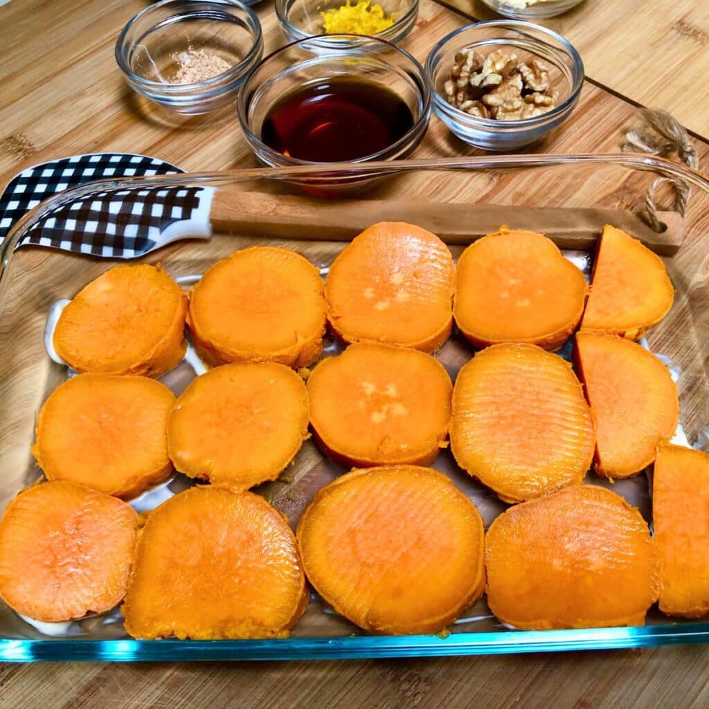 Simple Maple Cranberry Yams or Sweet Potatoes - The Carrot Underground🥕