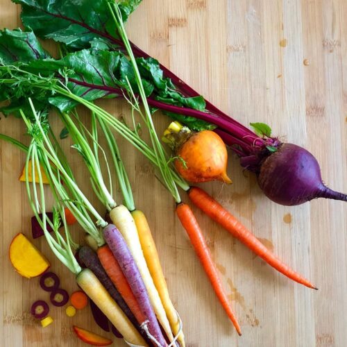 Easy Roasted Root Vegetables with Balsamic - The Carrot Underground🥕