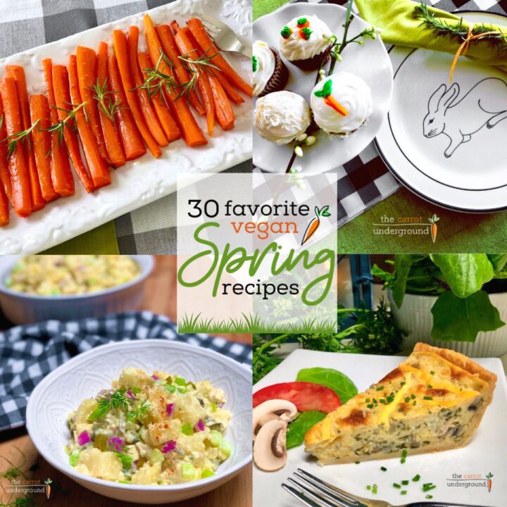 30 Favorite Vegan Spring Recipes - The Carrot Underground🥕