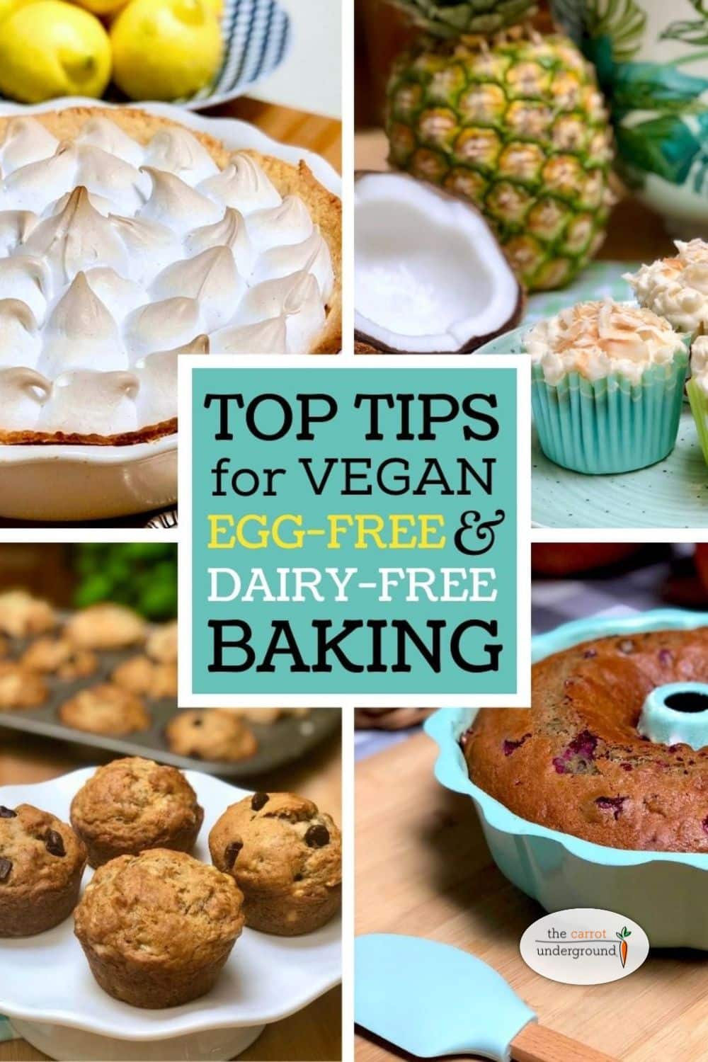 Top Tips for Vegan and Egg-Free Baking - The Carrot Underground🥕